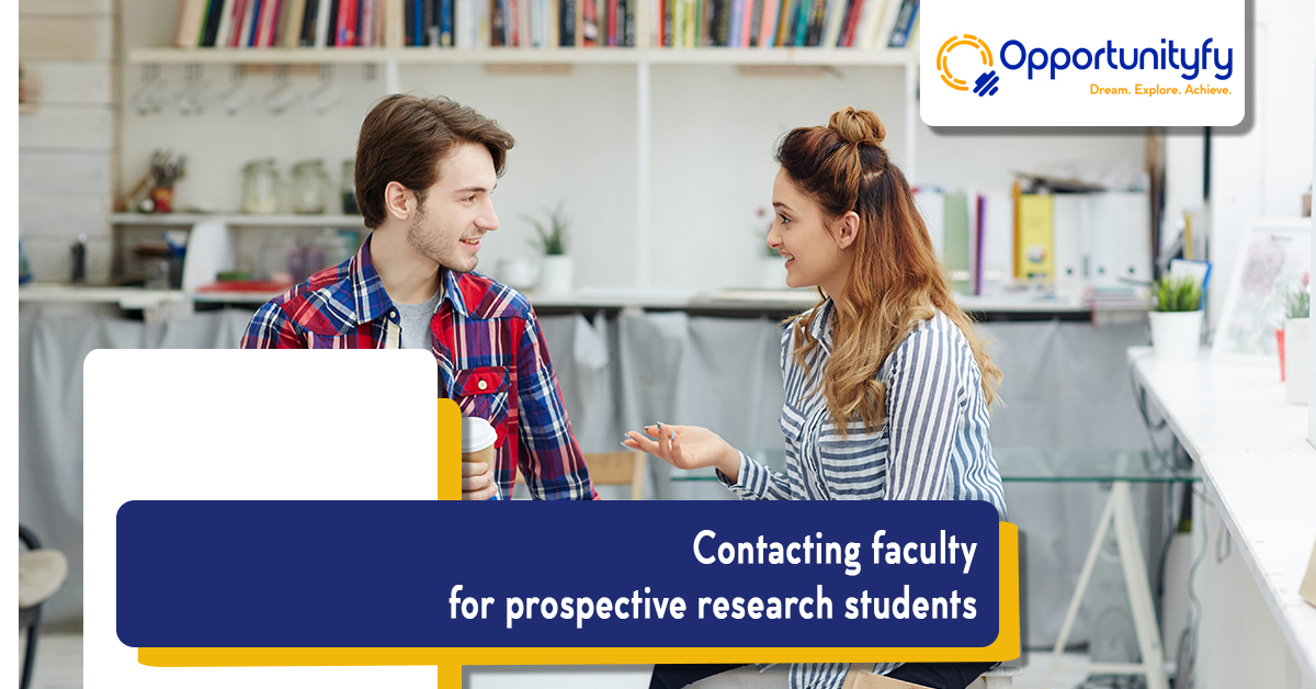 Guide for contacting professors for research opportunities and ...