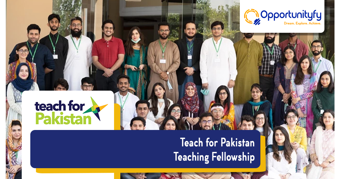 Teach for Pakistan: Teaching Fellowship 2025 Islamabad / Karachi